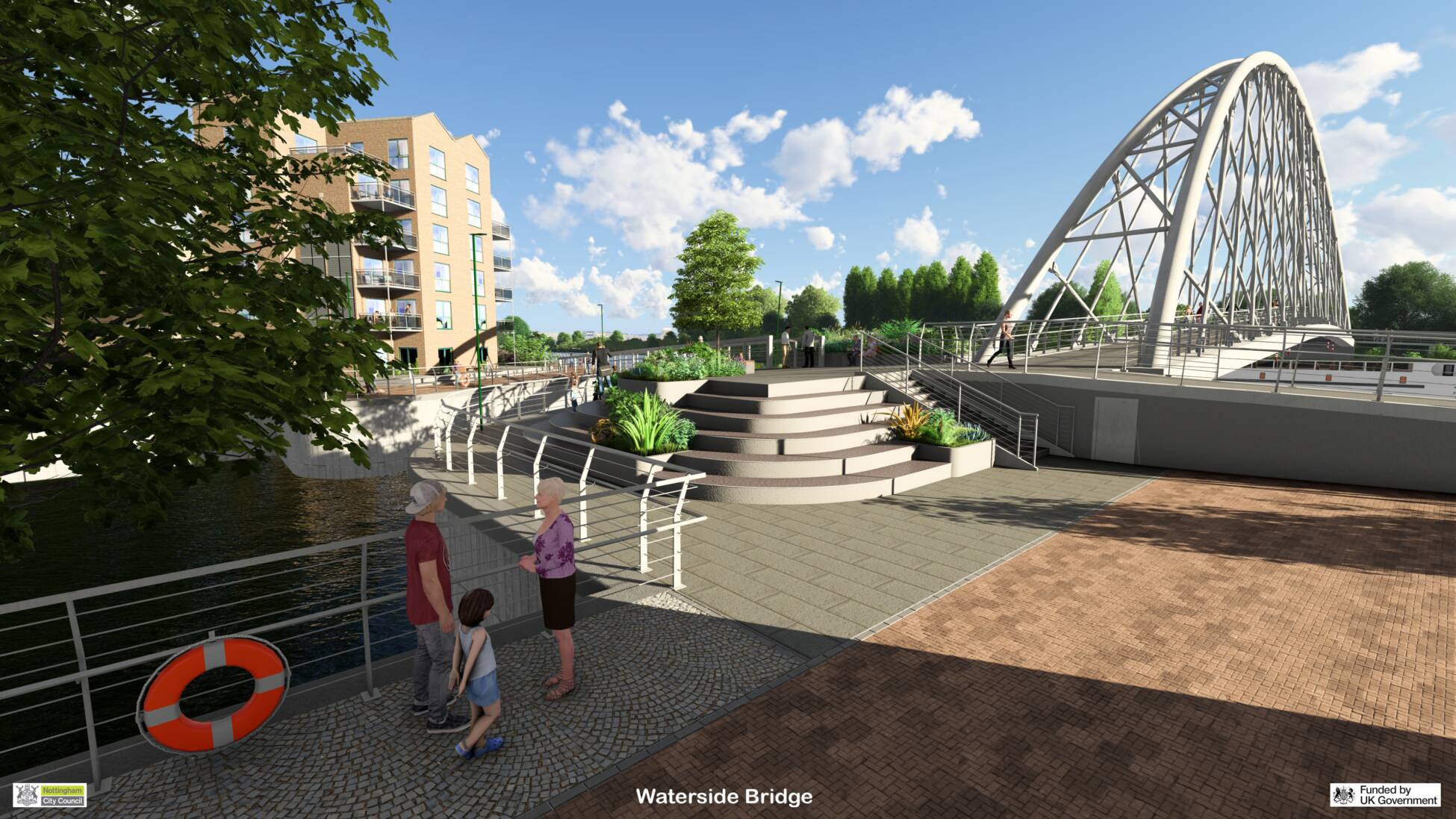 Milestone for Nottingham landmark bridge | Perfect Circle